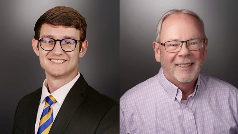 Recognition for excellence in service as Don Pophal and Christian ...