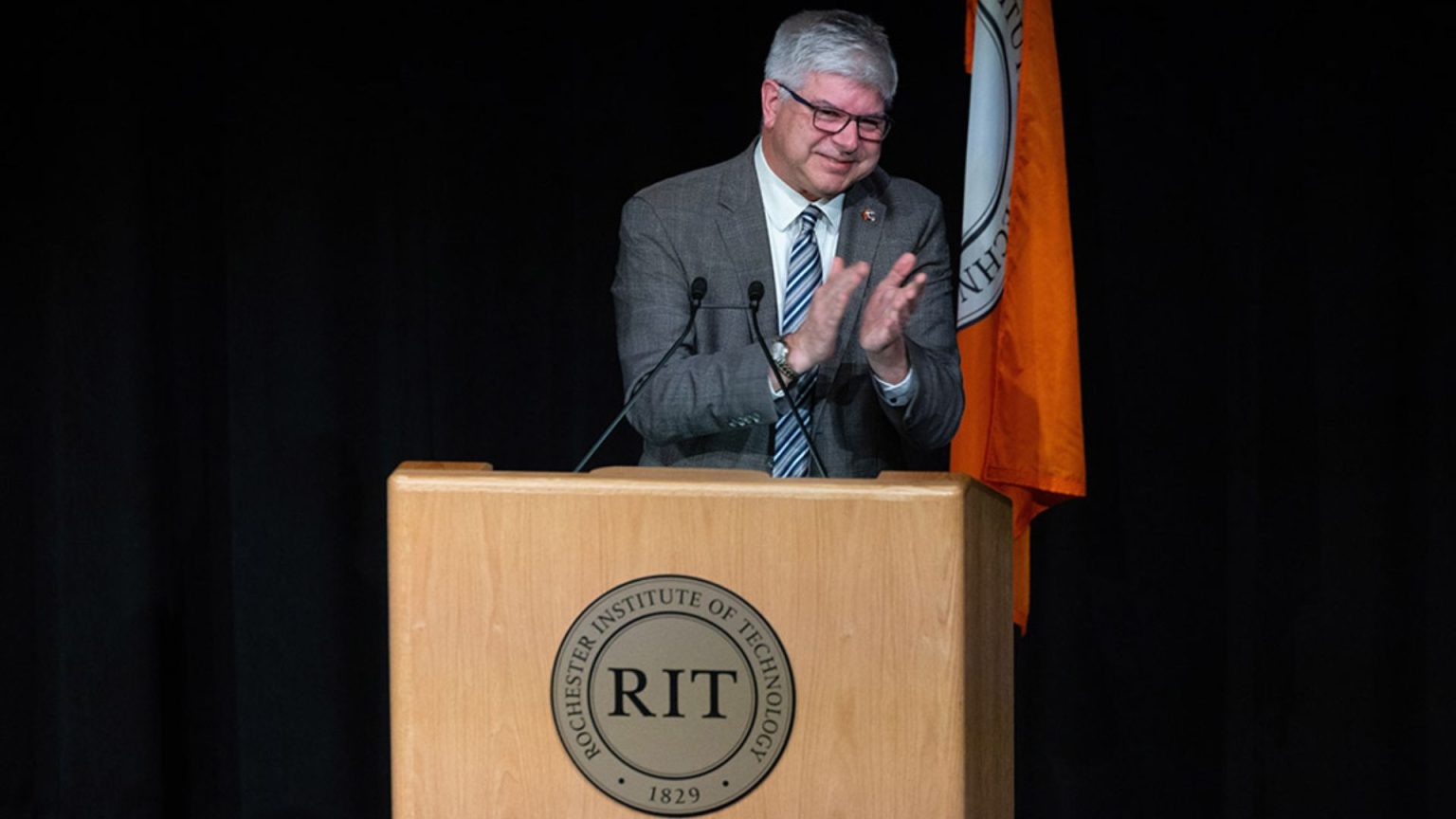 President Sanders delivers his first State of the University Address ...